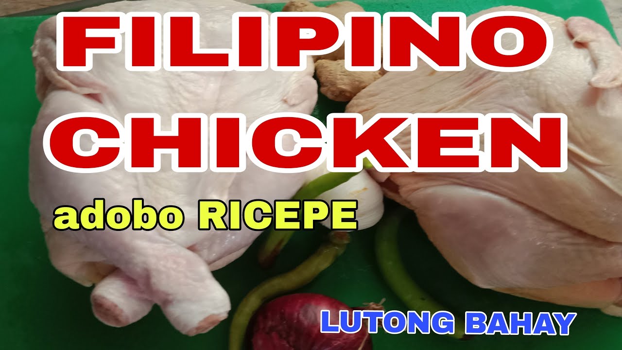 KUYA RAFF is live! FILIPINO CHICKEN ADOBO RECIPE TODAY LUTONG BAHAY ...