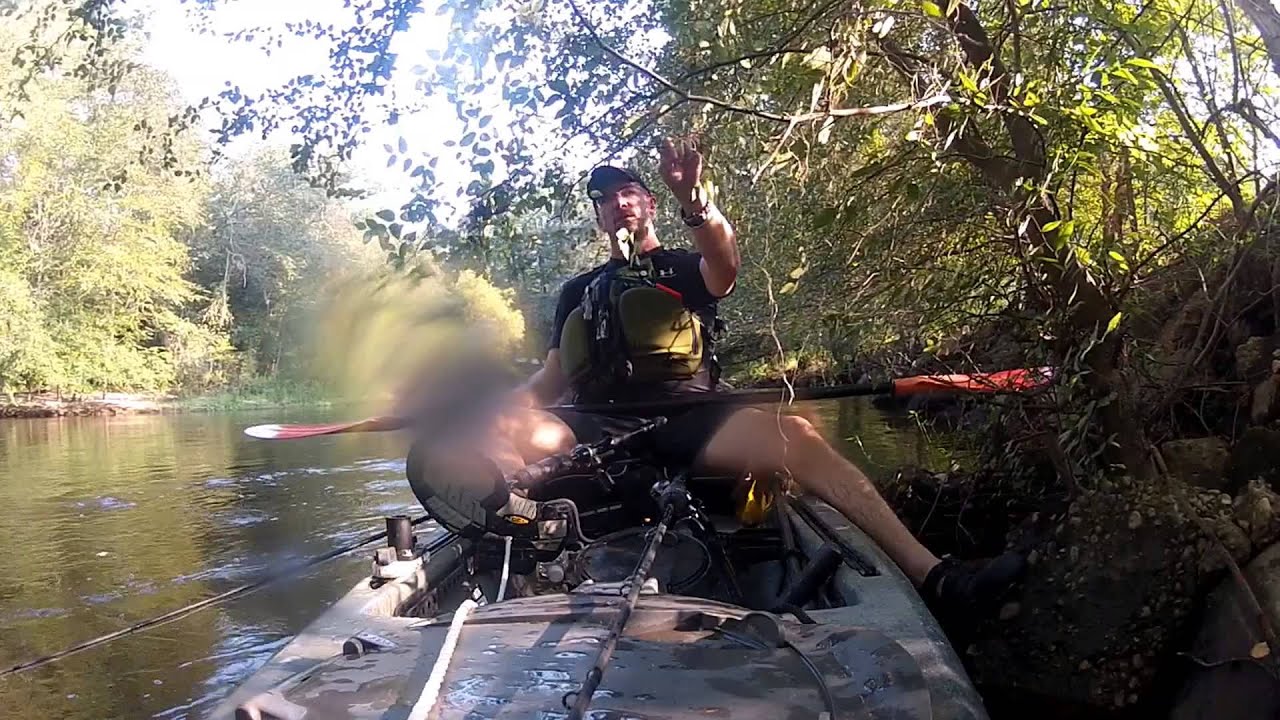 Edisto River Kayak Fishing Aug 17 '14 - YouTube