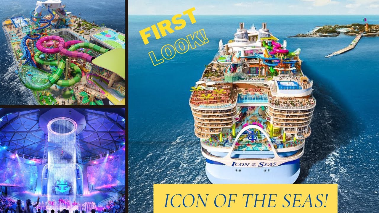 ICON of the Seas! Royal Caribbean - Brand New Cruise Ship - First Look ...