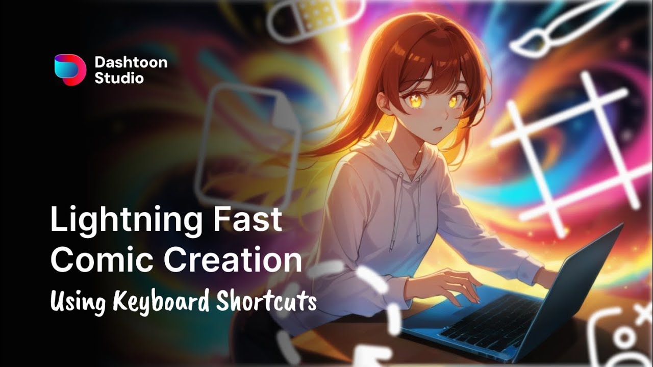 Lightning Fast Comic Creation using Keyboard Shortcuts - YouTube