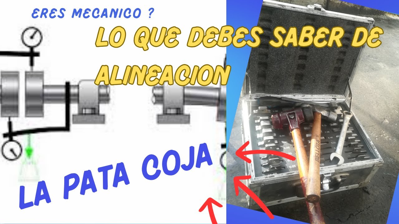 TALLER ¿Porque Corregir PATA COJA en ALINEACIÓN DE EJES Y MECANISMOS ...
