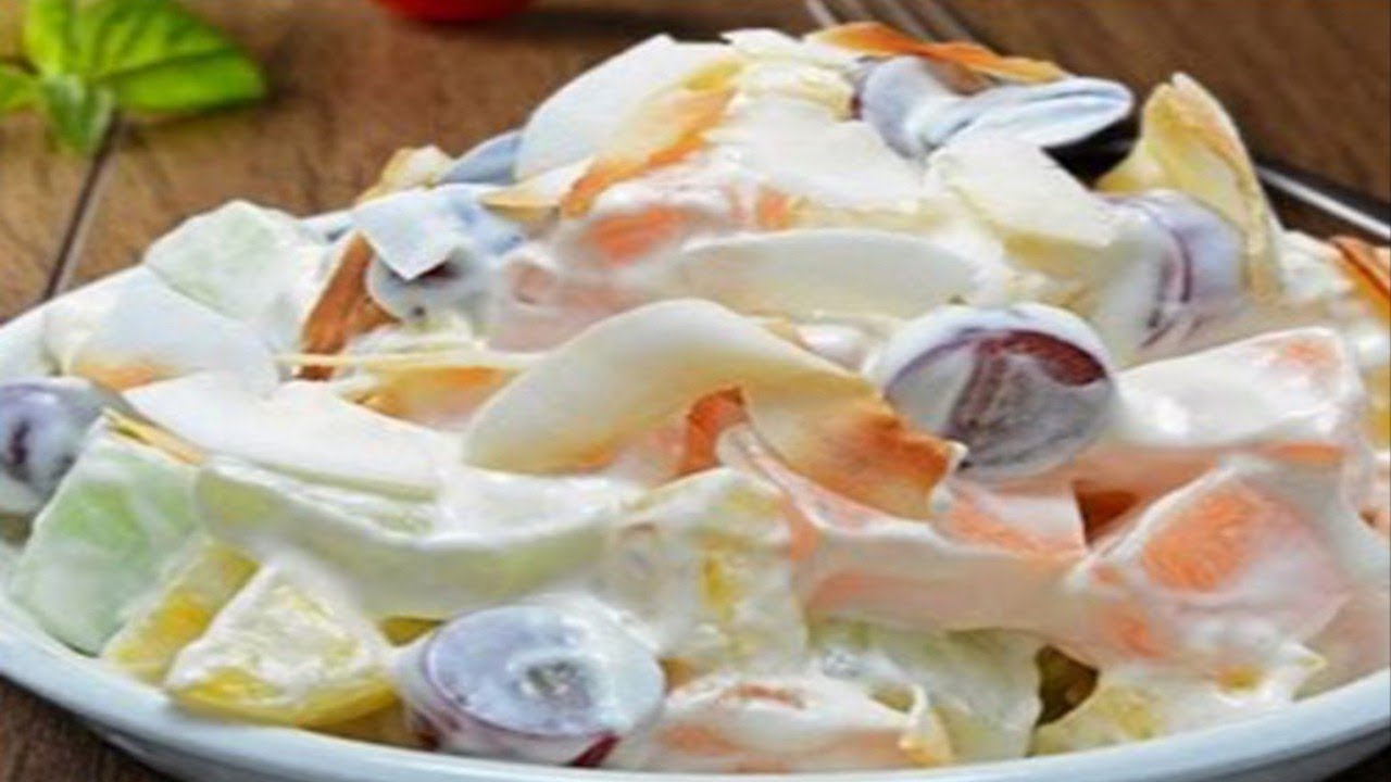 Creamy Fruit Chaat/Fruit Chaat Recipe/ by kitchen with Abida - YouTube