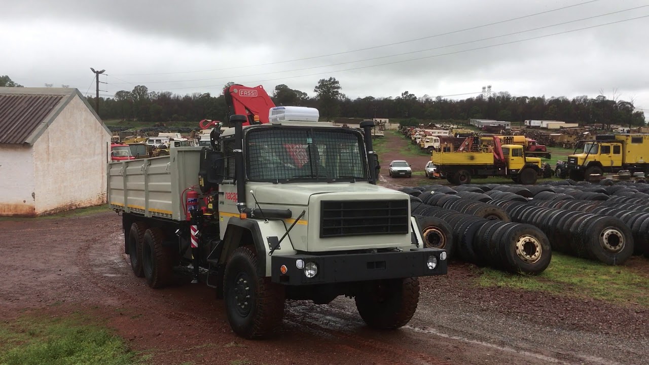 Remanufactured SAMIL 100 (6x6), powered by Deutz V10 - YouTube