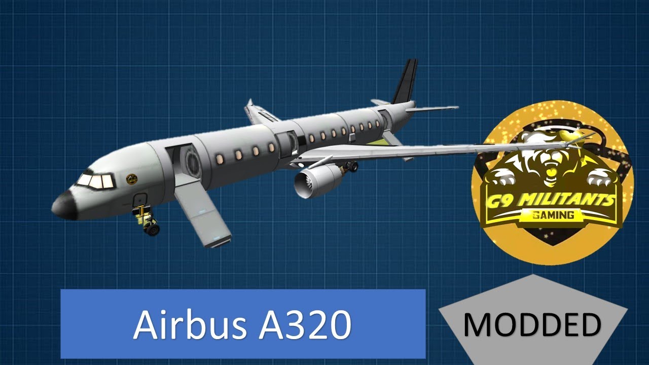 Airbus A320-200 Airliner | Speedbuild | Kerbal Space Program | V.1.11 ...
