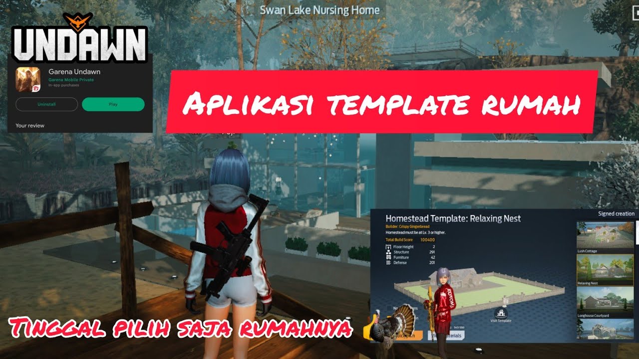 #Vlogbyphi | Cara pakai template homestead sebagai rumah pilihan di # ...