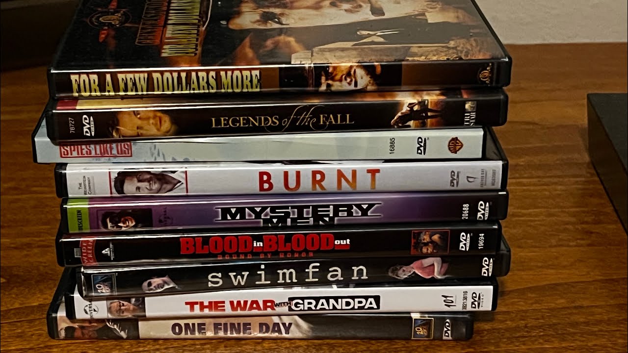 DVD Haul (Goodwill) - YouTube