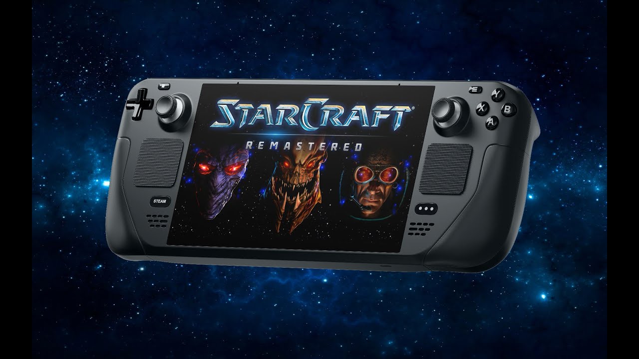 STEAM DECK GAMEPLAY - STARCRAFT REMASTERED - YouTube