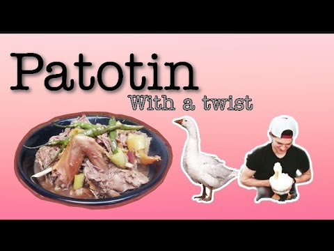 How to cook PATOTIN with a twist - YouTube