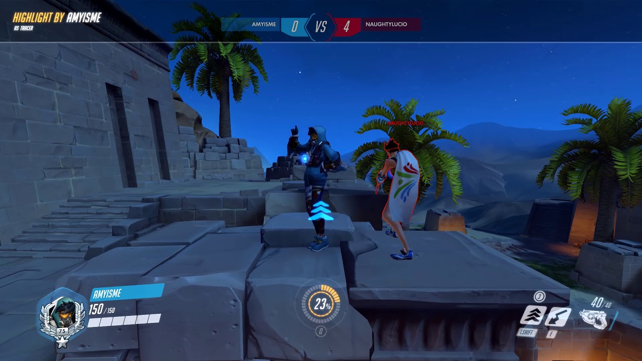 Perfect timing tracer dance emote 1/2 - YouTube