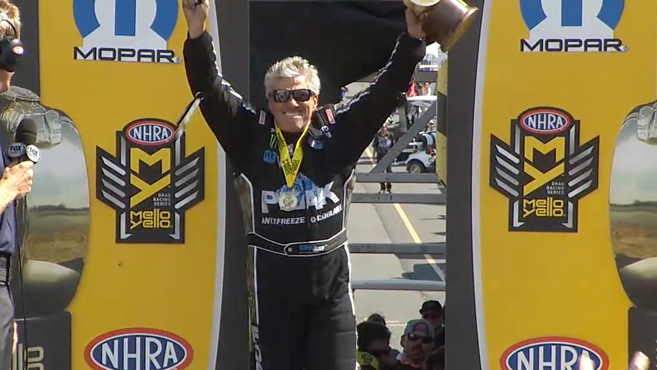 John Force WINS in Denver for the first time in 2016 #NHRA - YouTube