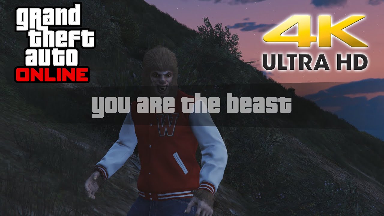 I am the BEAST in Hunt the Beast GTA 5 Online Freemode Event 4K 60fps ...