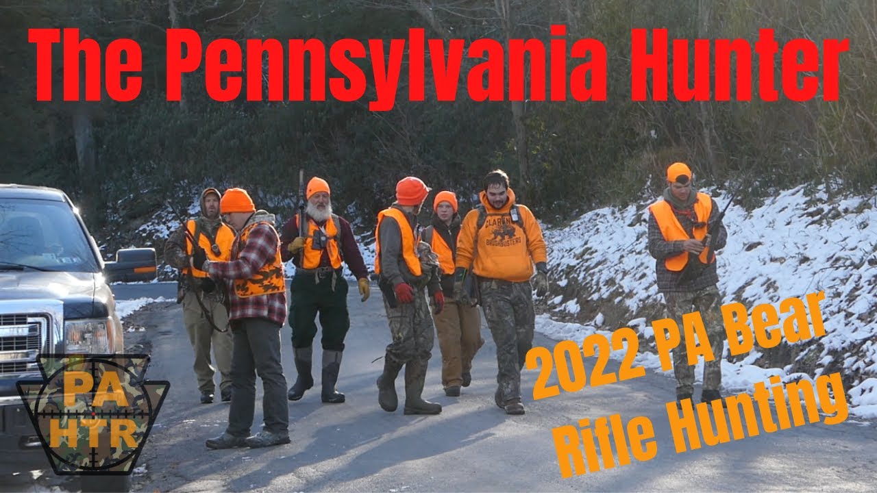 2022 PA Rifle Bear Hunting - YouTube