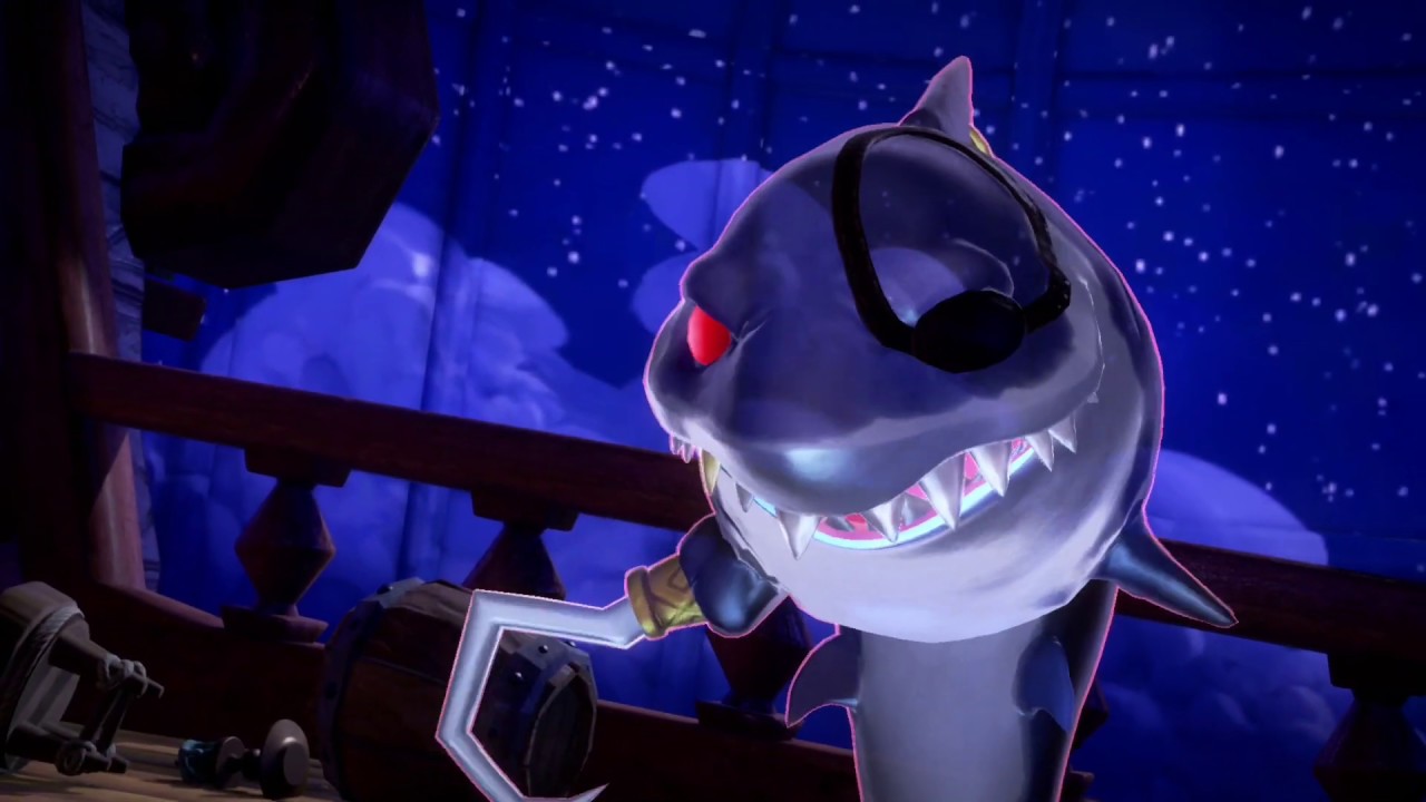 Luigi's Mansions 3 Boss Battle Captain Fishook - YouTube