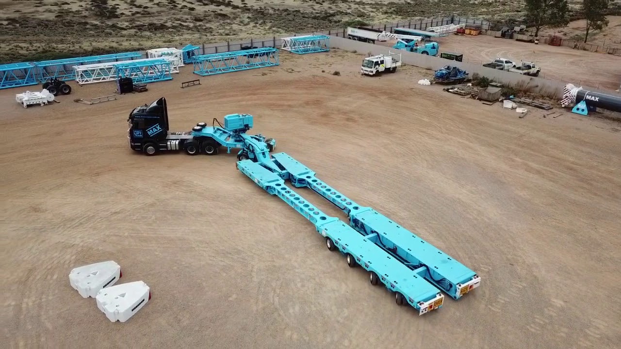 Video 1: TRT ESS Modular Platform Trailer - Max Cranes South Australia ...