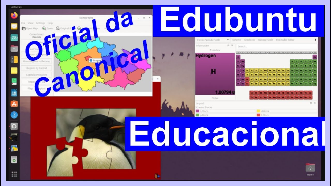 Edubuntu Linux Educacional. Sabor Oficial da Canonical. Após longo ...