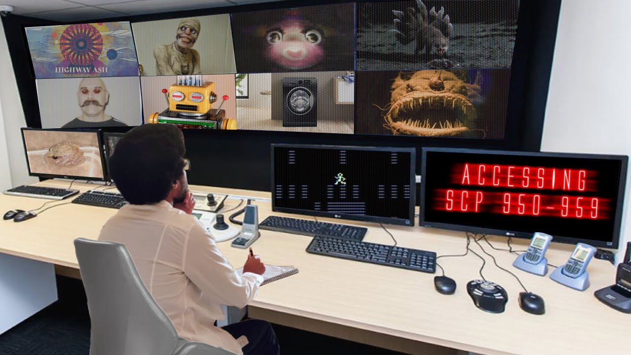 AFROFLUFF READING: SCP 950-959 - YouTube