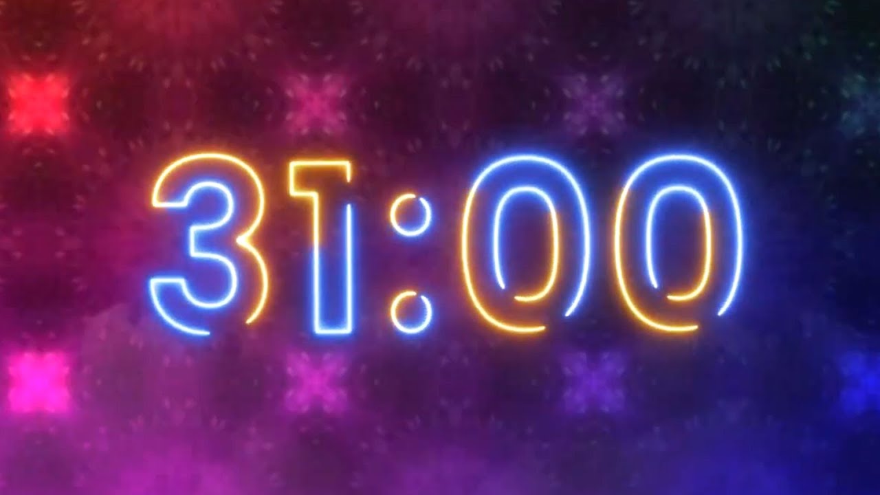 31 Minute Timer | 1860 Seconds Countdown | Clean And Simple Timer - YouTube