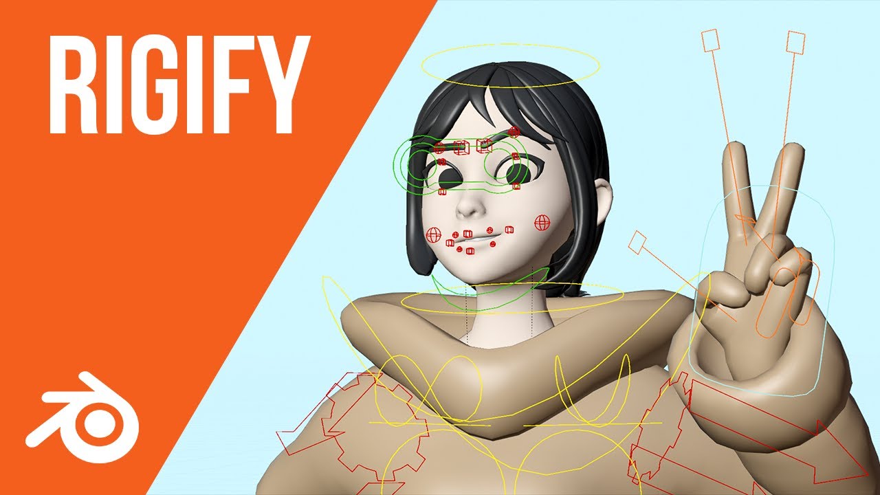 Como usar o Rigify - Aprenda a rigar personagens no Blender de forma fácil - YouTube