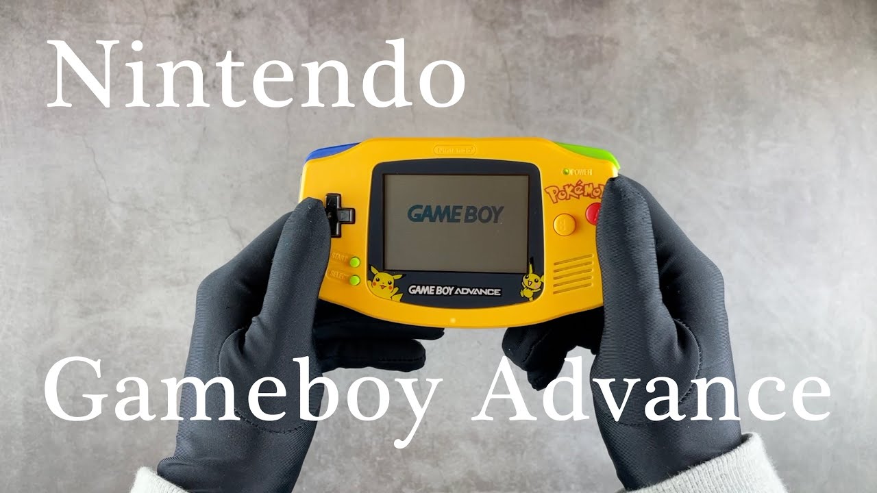 Unboxing Nintendo Gameboy Advance | ASMR - YouTube