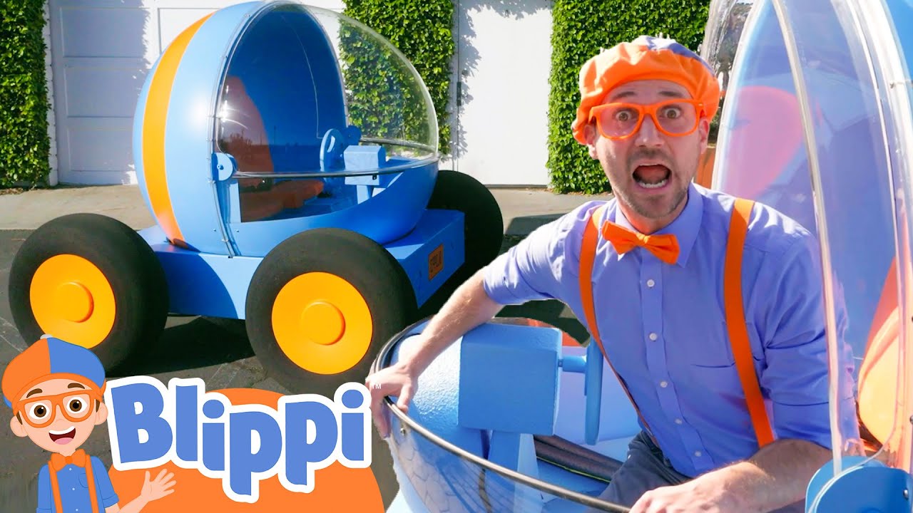 FUN ADVENTURE EXPLORE with the Blippi Mobile! | Learning Vehicles ...