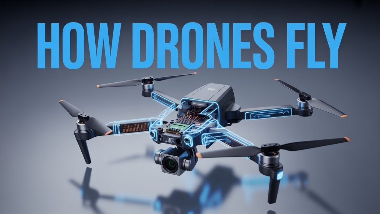 How Drones Actually Work (3D Animation Explained) - YouTube
