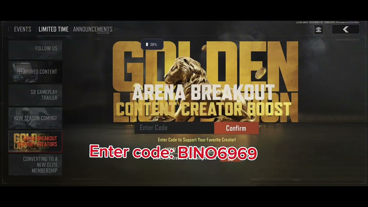 ARENA BREAKOUT: How to use the creator code? - YouTube