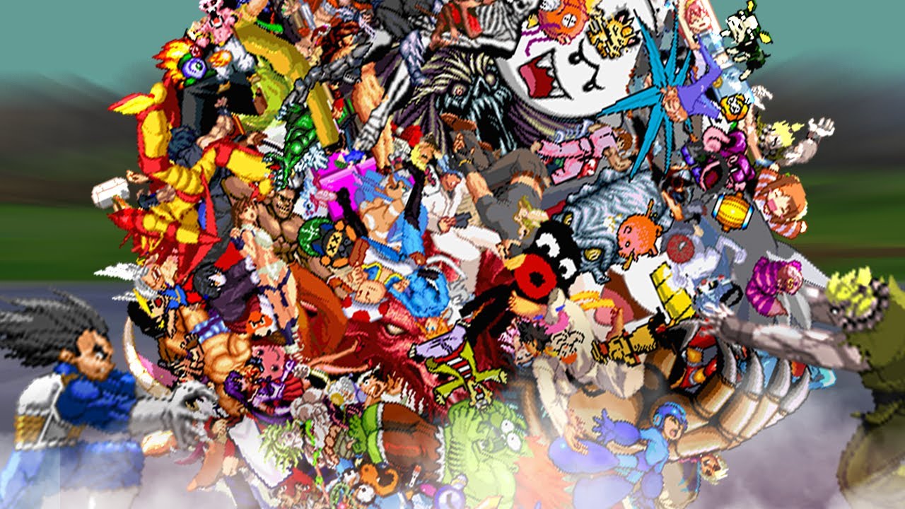 Vegeta arrives at Cell Games and meets Super Street Fighter! Vegeta's ...