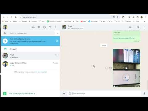unable to download videos from whatsapp web   download option not showing up solved