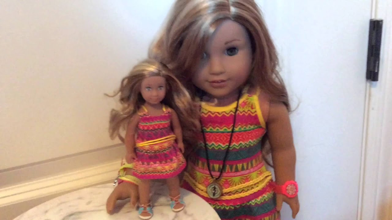 Opening American Girl Mini Doll Lea - YouTube