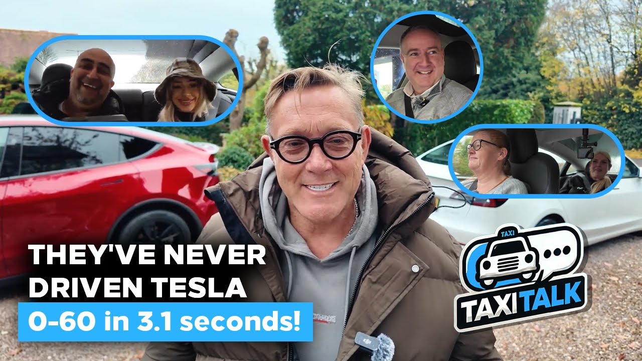 First Time Driving a Tesla Model 3! 3 Reactions You MUST See (Model 3 ...