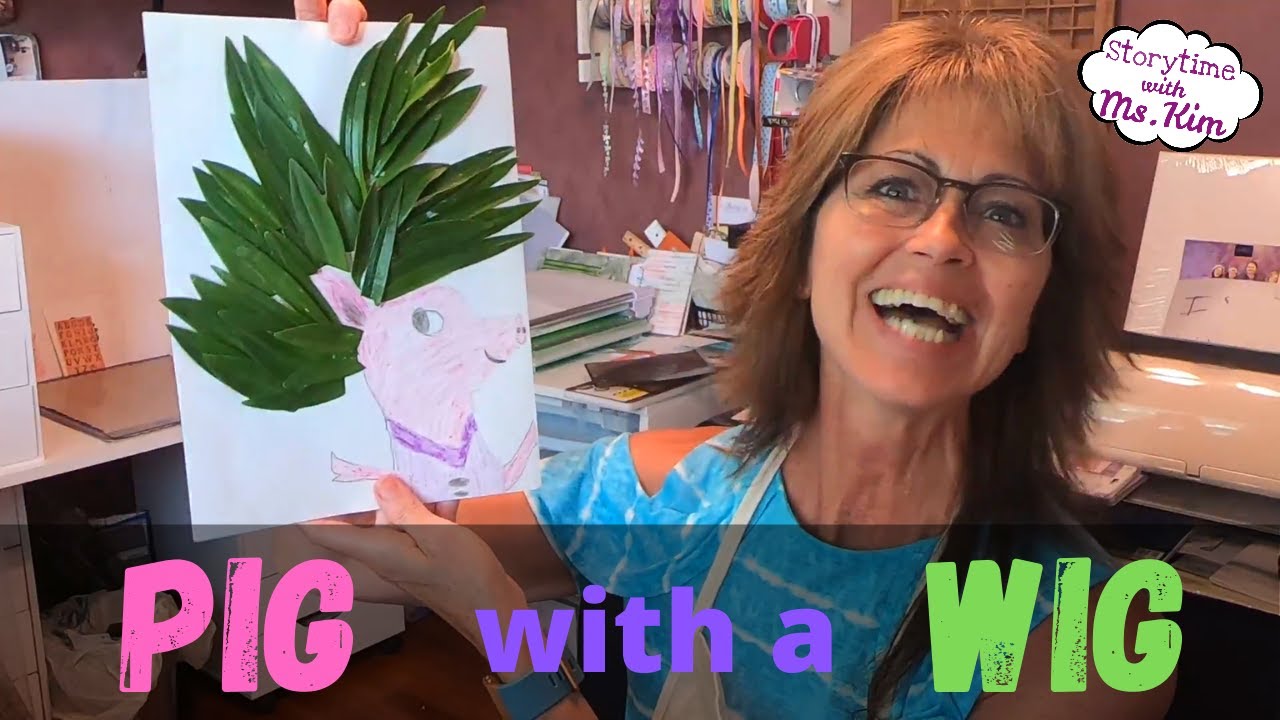 Pig with a Wig Craft - YouTube