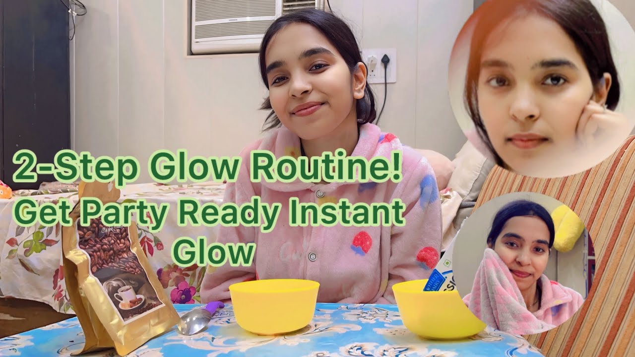 2-Step Glow Routine: Coffee Scrub + Besan Face Pack = Instant Glowing ...