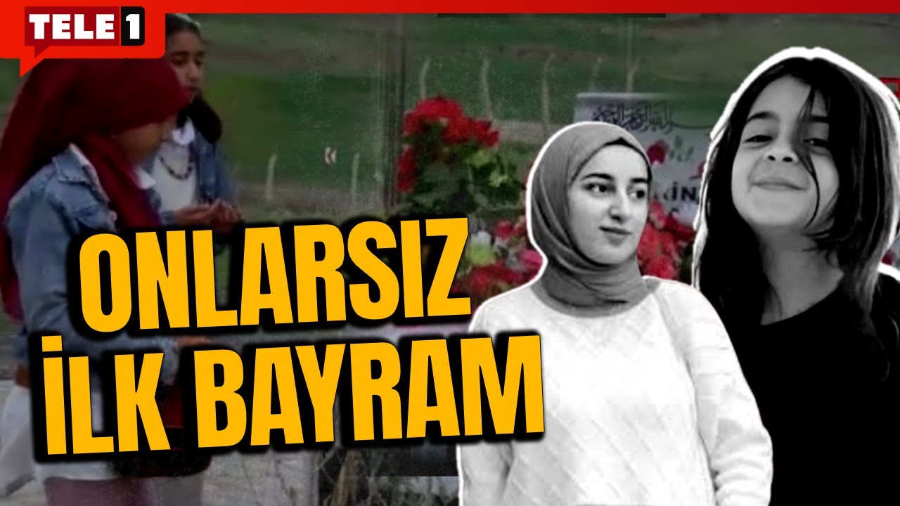 Onlarsız İlk Bayram! Narin Ve Rojin'in Mezarına Çiçek Bıraktılar! İşte ...