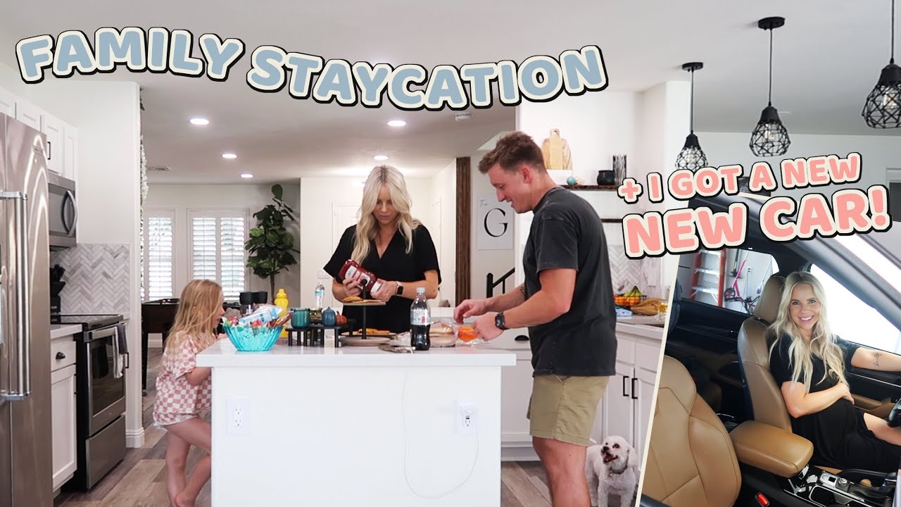 Family Staycation, Driving For The First Time & I Got A New Car ...
