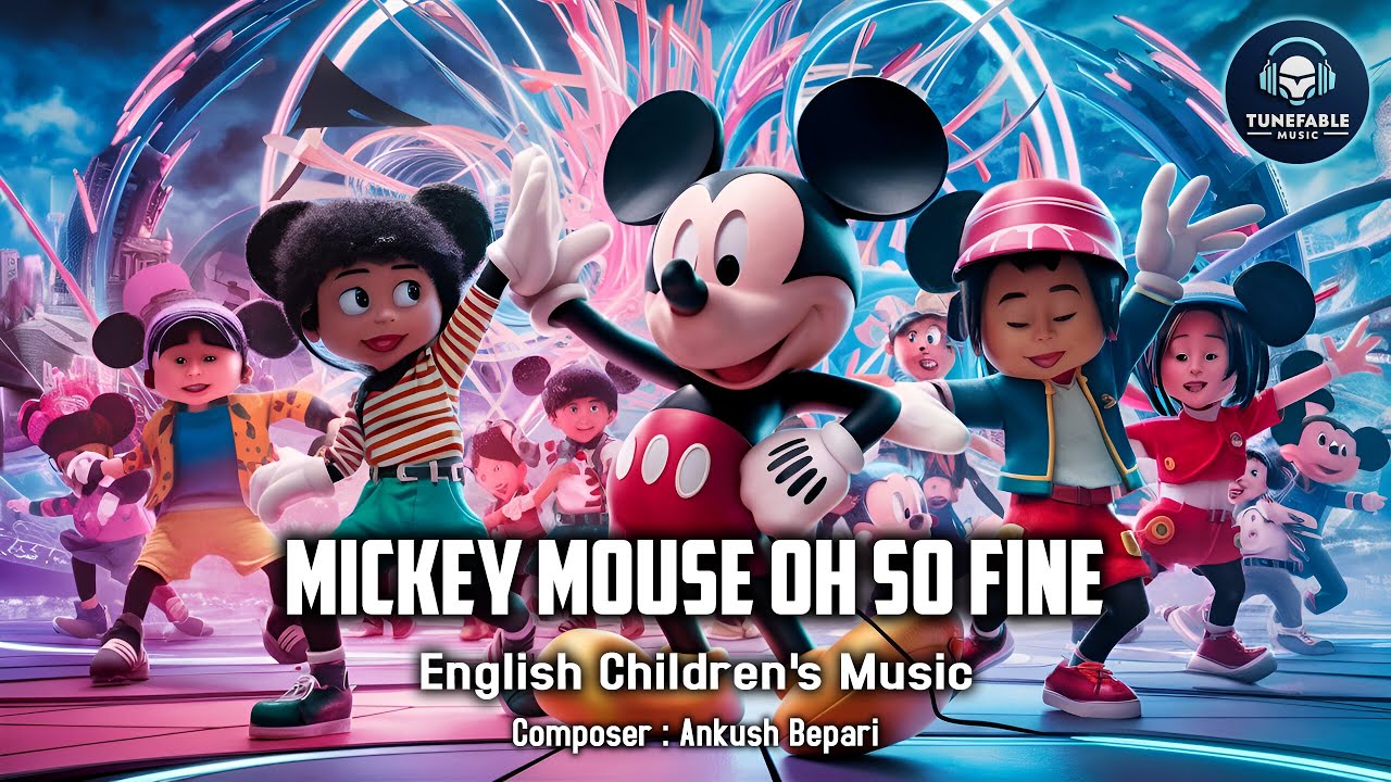 Mickey Mouse oh So Fine | Children's Song English - YouTube