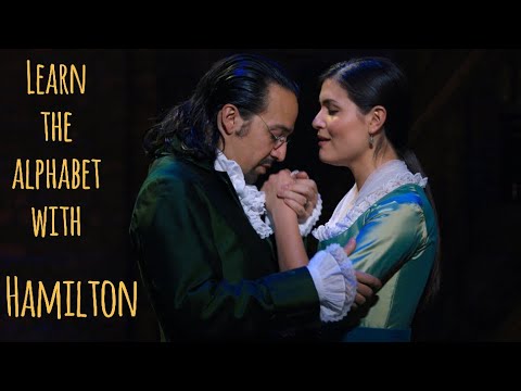 Learn the alphabet with Hamilton! - YouTube