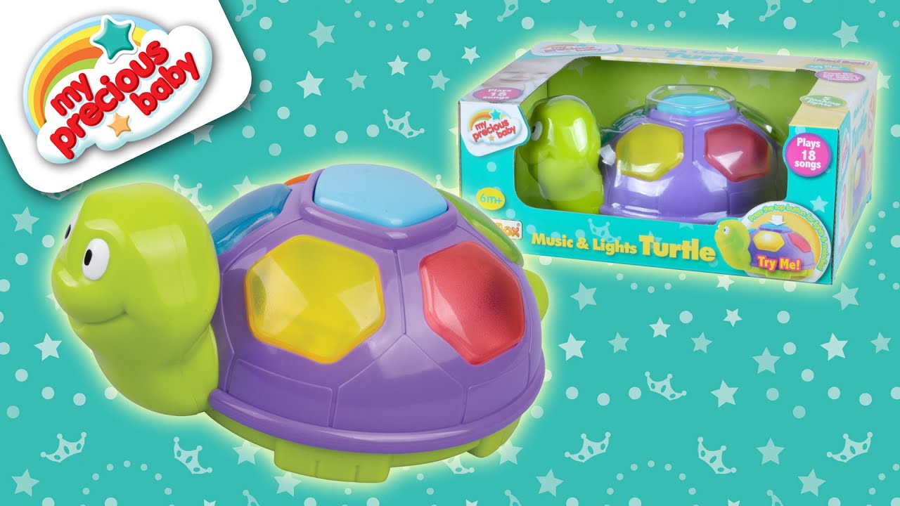 My Precious Baby™ - Music & Lights Turtle | RED BOX TOY - YouTube