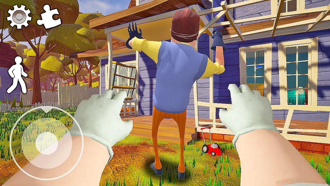 Funny moments in Hello Neighbor || Experiments with Neighbor 04 - YouTube