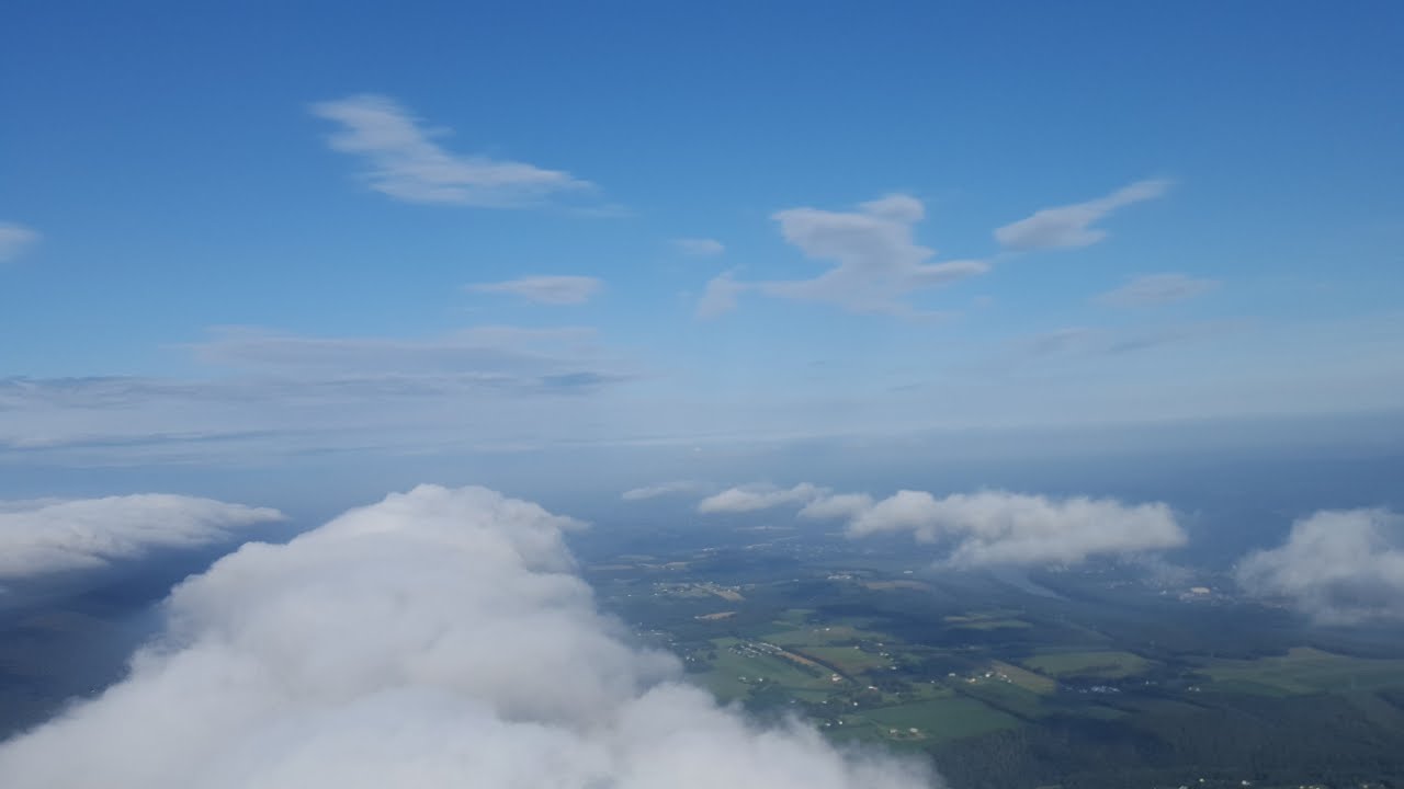 Soaring wave lift only three miles from home! - YouTube