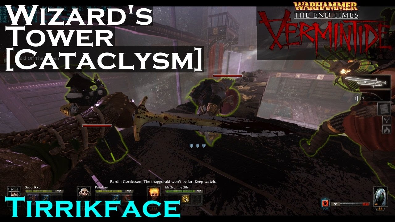 Warhammer Vermintide - Wizard's Tower [Cataclysm] - YouTube