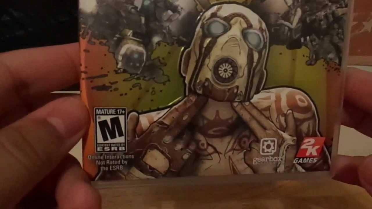 BORDERLANDS 2 Unboxing - YouTube