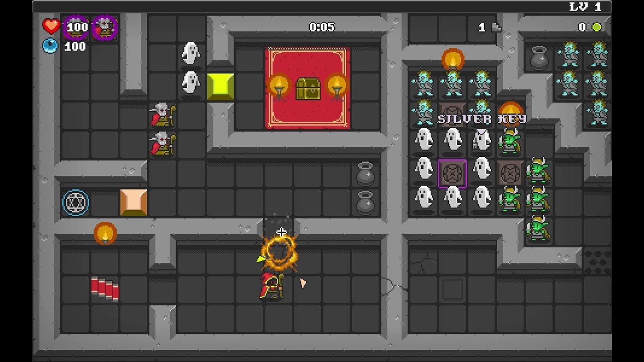 Pixel Descent- 10min Game Play - YouTube