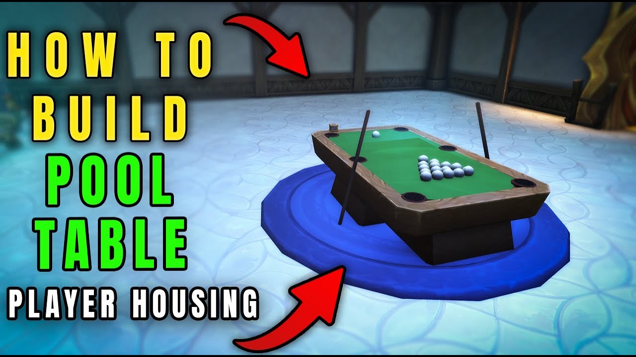 This Pool Table Completely Changed How I See Player Housing in World of ...