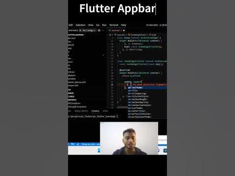 Flutter App bar #youtubeshorts - YouTube