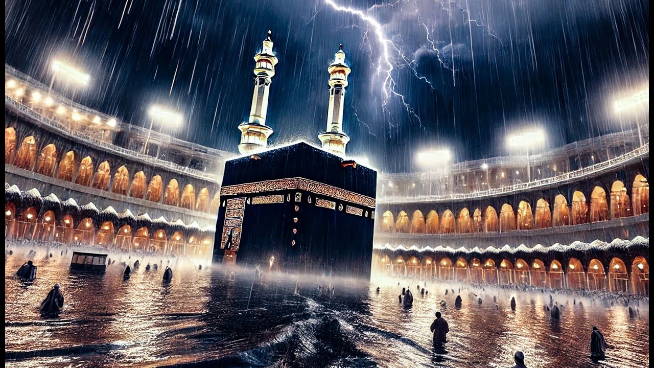 Floods in Saudi Arabia, Kaaba and around the world - YouTube