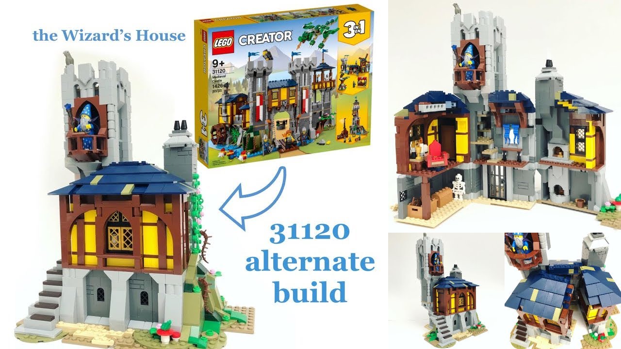 LEGO Medieval Wizards House Review MOC Alt 31120 - YouTube