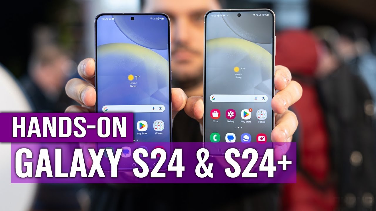 Samsung Galaxy S24 & S24 Plus Hands On - Its All About The Size! - YouTube