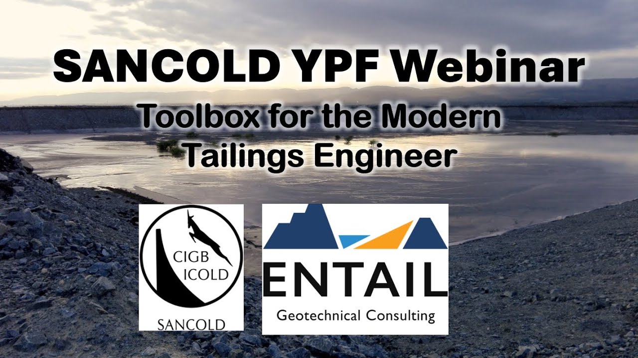 SANCOLD YPF Webinar: Toolbox for the Modern Tailings Engineer - YouTube