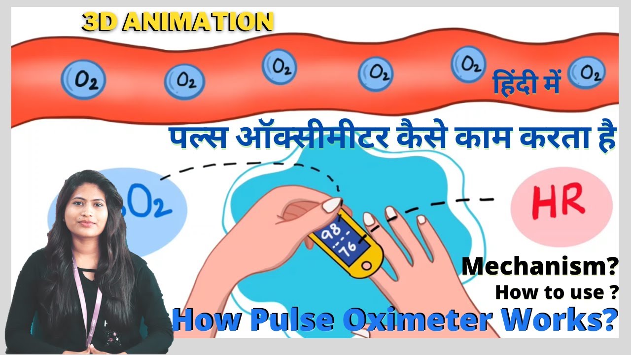 पल्स ऑक्सीमीटर कैसे काम करता है l How pulse oximeter works? how to use ...