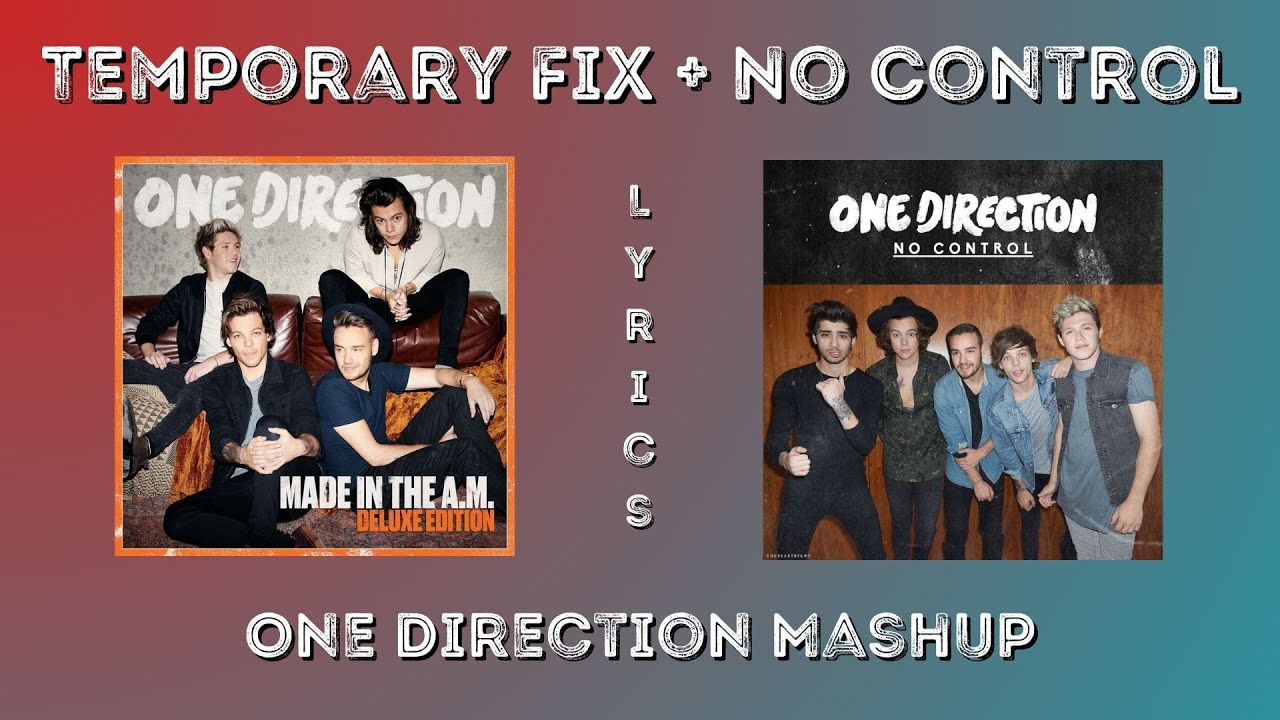 Temporary Control Lyrics - One Direction Mashup (Temporary Fix & No ...